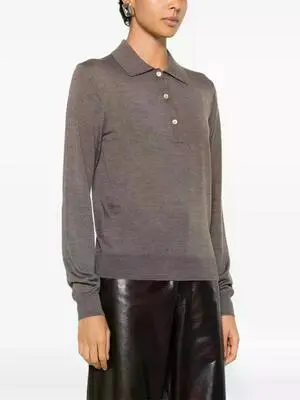 P.a.r.o.s.h Buttoned Collar Sweater