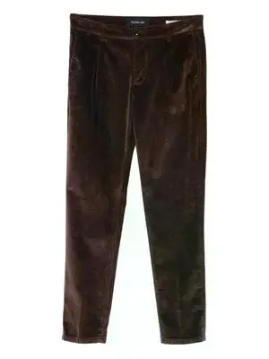 TELERIA ZED Pleated Corduroy Trousers