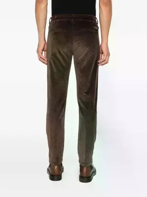 TELERIA ZED Pleated Corduroy Trousers