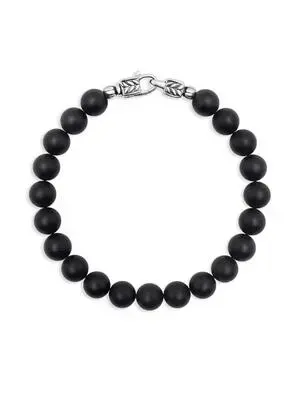 Nialaya Jewelry Onyx Bracelets For Men