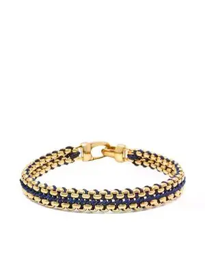NIALAYA JEWELRY Woven-chain Bracelet - Gold