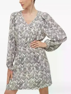 Patrizia Pepe Patterned Mini Dress