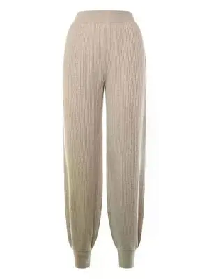Loro Piana Ribbed Knit Trousers