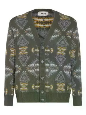 Altea Patterned Buttoned Cardigan