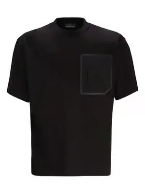 Herno Pocket Cotton T-shirt - Black