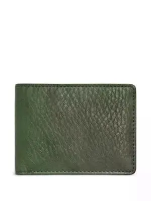 Shinola Textured Wallet - Green