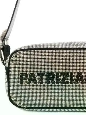 Patrizia Pepe Crystal-embellished Shoulder Bag