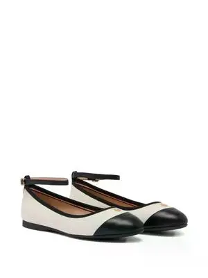 Bally Ysla Ankle-strap Ballet Flats