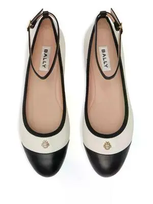 Bally Ysla Ankle-strap Ballet Flats