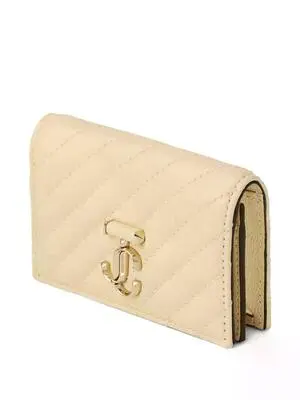 JIMMY CHOO Curve Nello Quilted Card Holder