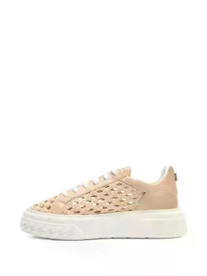 Casadei Versilia Off Road Platform Sneakers - Neutrals