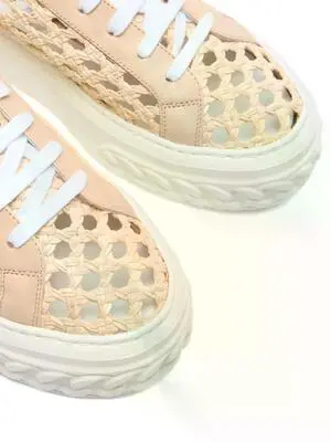 Casadei Versilia Off Road Platform Sneakers - Neutrals