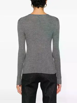 Liviana Conti Lara Ribbed Knit Sweater