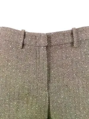 ERMANNO FIRENZE Herringbone Trousers