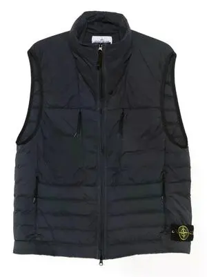 Stone Island High Neck Vests For Men