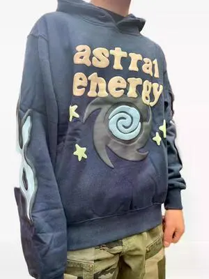 BROKEN PLANET Astral-print Hoodie