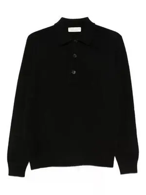 FILIPPO DE LAURENTIIS Buttoned Wool Sweater - Black