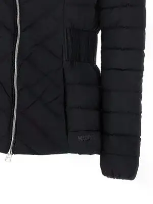 Mackage Quilted Hooded Jacket - Black