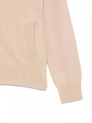 Herno Zip-up Wool Cardigan