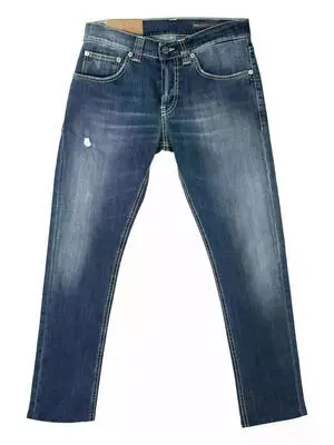 DONDUP Distressed Straight Leg Jeans