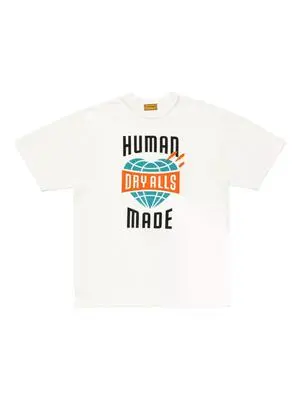 HUMAN MADE Heart-globe Graphic T-shirt - White