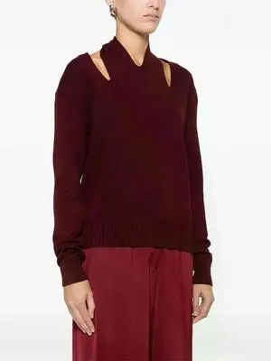 Yuzefi Ribbed-trim Sweater