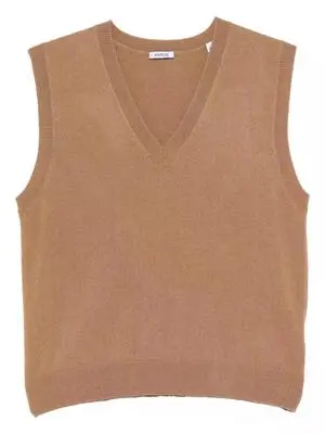 Aspesi Sleeveless V-neck Sweater