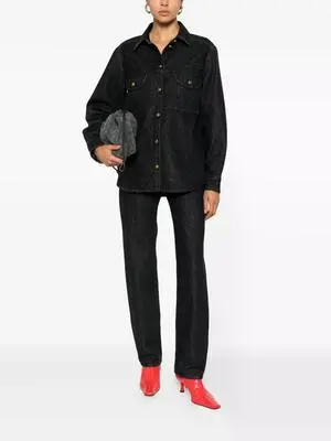 BLAZÉ MILANO Buttoned Pocket Blouse