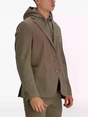 BOSS Hooded Corduroy Jacket
