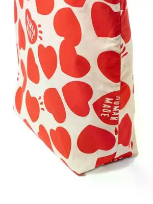 HUMAN MADE Heart-print Reversible Tote Bag