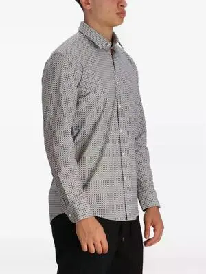 BOSS Patterned Shirt - Grey