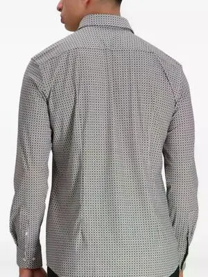 BOSS Patterned Shirt - Grey