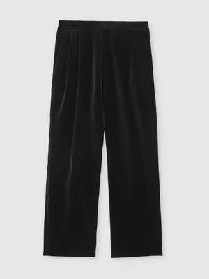 REISS Parade Wide-leg Velvet Trousers