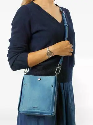 Shinola Studded Strap Satchel