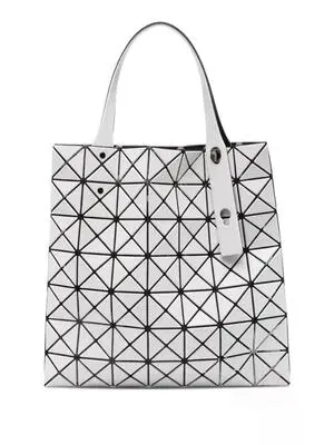 Issey Miyake Geometric-pattern Tote Bag - Grey
