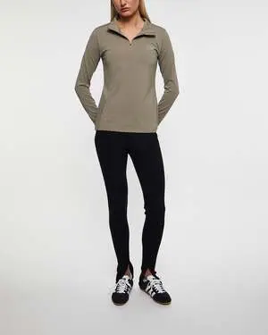 NEW BALANCE Top Script Quarter Zip