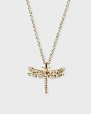 CBYC Diamond Dragonfly Necklace