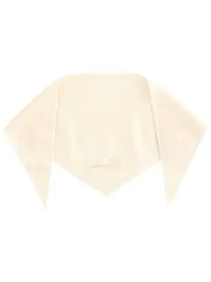 Jacquemus Cashmere" Bandana - White