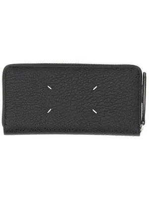 MAISON MARGIELA Leather Wallet - Black