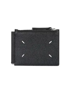 MAISON MARGIELA Leather Wallet - Black