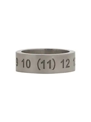 MAISON MARGIELA Logo Ring - Silver