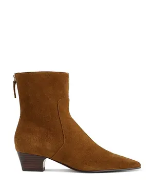 Madewell Lexie Booties - Warm Chestnut
