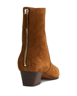 Madewell Lexie Booties - Warm Chestnut