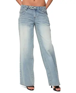 Edikted Slim Fit Jeans For Women