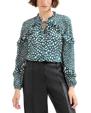 PHASE EIGHT Manon Frill Detail Blouse