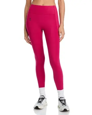 On Studio 7/8 Tights - Grenadine