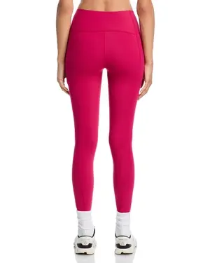 On Studio 7/8 Tights - Grenadine