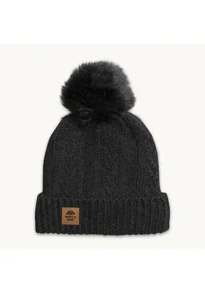 Turtle Fur Lindsey Pom Beanie - Black