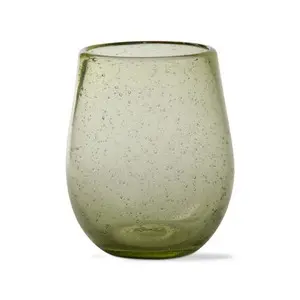 TAG Bubble Glass Stemless Wine Glass Parent - Green