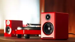 AUDIOENGINE A2+ Next Gen Home Music System W/ Bluetooth Aptx-hd - Red